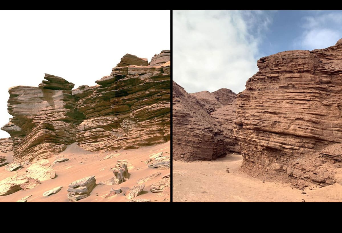 Lebensspuren übersehen? Studie zeigt: Um mikrobisches Leben auf dem ...