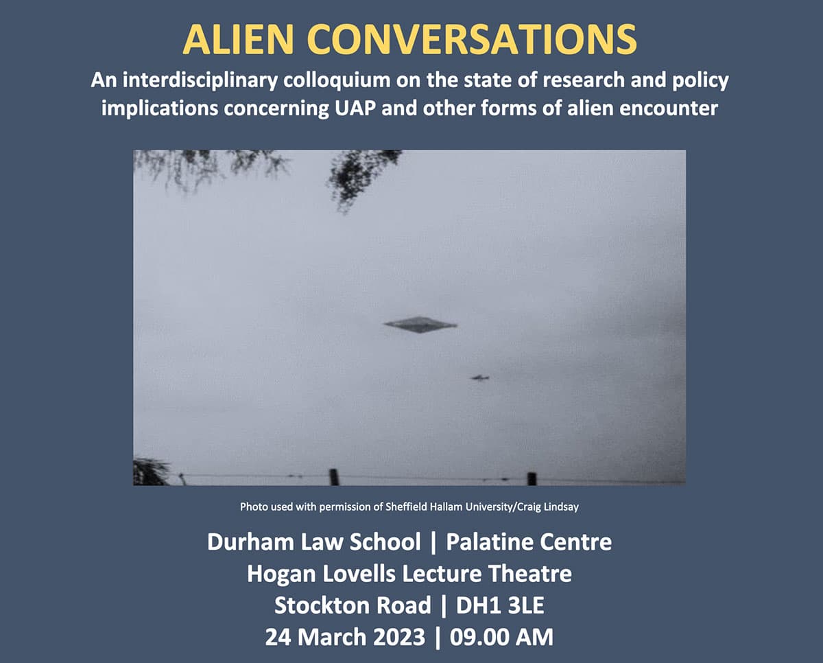 ALIEN CONVERSATIONS - Interdisziplinäres Kolloquium zur UFO-Forschung ...